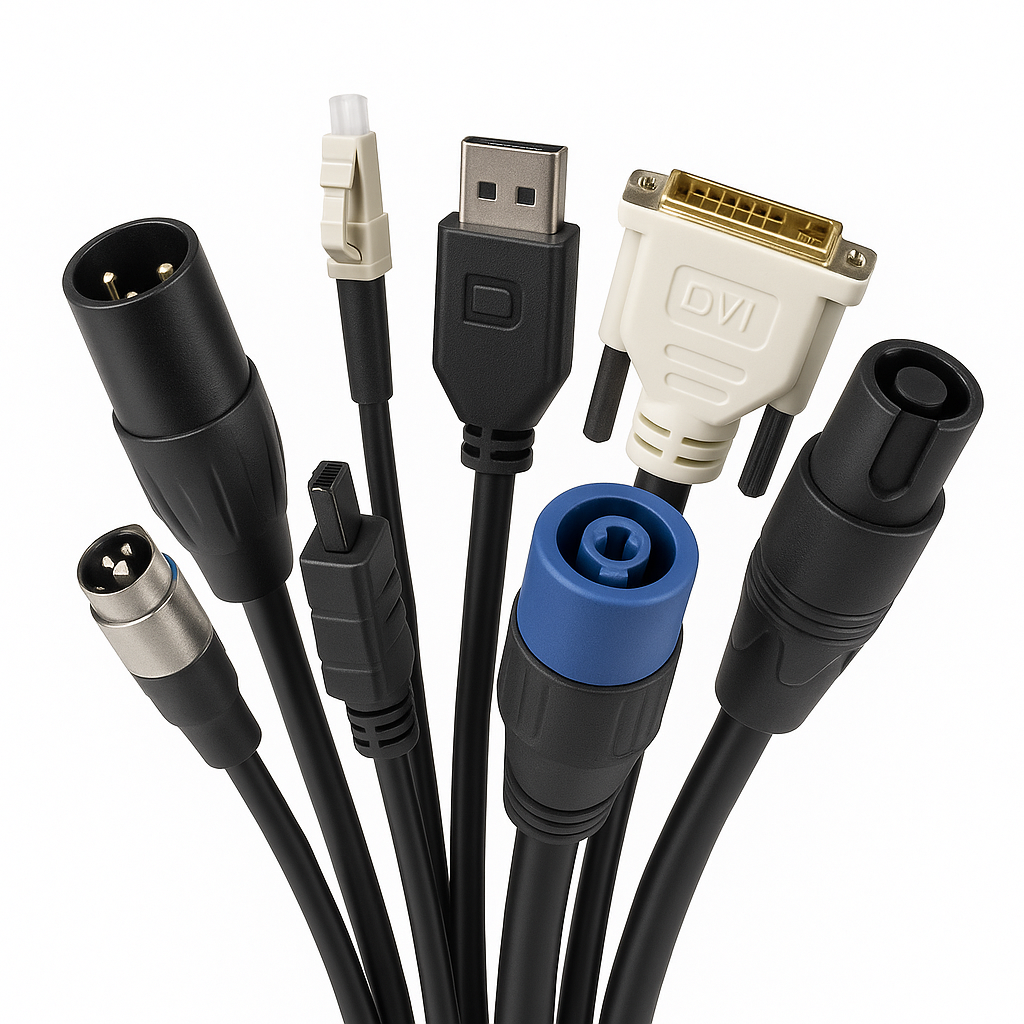 CABLE FIBER SET NEUTRIK O - AED group